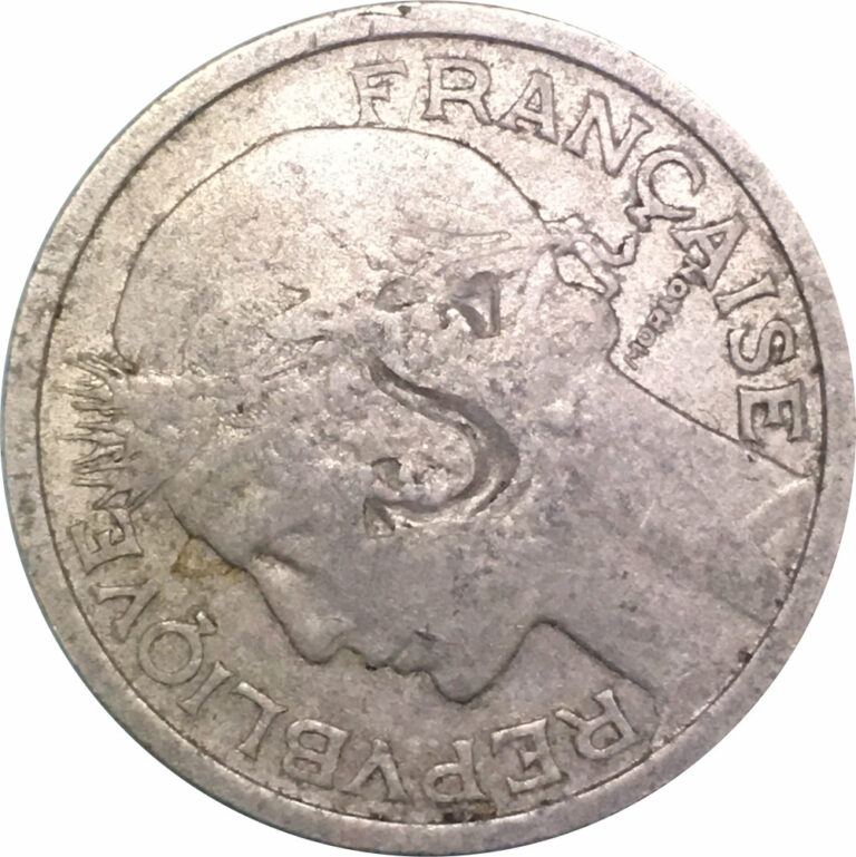 Les mystères des contremarques : 1 franc Morlon 1948 contremarquée S et ...